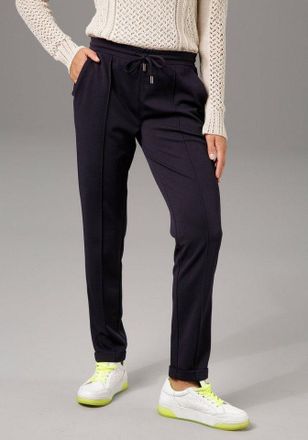 Aniston Schlupfhose in strukturierter Jersey-Qualit&auml;t