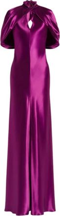 Alberta Ferretti Femme, Robes, Violet, Taille: 42 FR Gowns