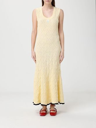 Self Portrait Kleid SELF-PORTRAIT Damen Farbe Beige