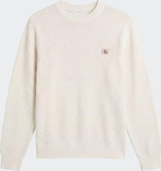 Calvin Klein Pull col rond en coton - Taille XL
