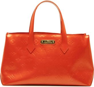 Louis Vuitton Crossbody Bags - Monogram Vernis Wilshire PM - Gr. unisize - in Rot - f&uuml;r Damen