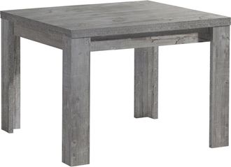 M&ouml;belando Kulissentisch >Monzi< (ausziehbar) in Beton - 80x78x60cm (BxHxT)