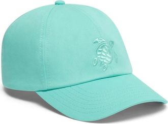 Vilebrequin Solid Cap Turtle Embroidery - - Accessories - unisex - Gr&uuml;n - ONE SIZE