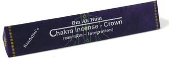 Guru Shop Chakra Incense, R&auml;ucherst&auml;bchen - Crown, 18x3x3 cm