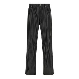 Maison Margiela Homme, Pantalons, Noir, Taille: W36 Pantalon effet cuir