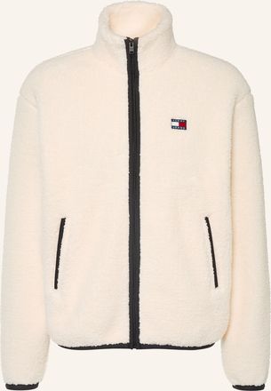 Tommy Jeans Teddyfell-Jacke beige