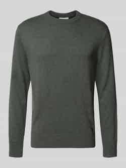 Tom Tailor Denim Regular Fit Strickpullover aus Baumwolle