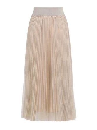 Fabiana Filippi Jupe Midi - Beige