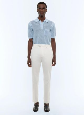 Fursac Chino ajust&eacute; en toile de coton - Taille 36 - Homme