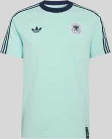 adidas Originals Regular Fit T-Shirt aus Baumwoll-Mix mit DFB-Applikation