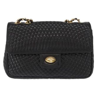Bally Sac bandouli&egrave;re en cuir Pre-owned - Femme - Pre-owned - Noir - Taille: ONE Size
