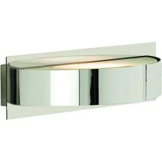 Searchlight Searchlight - Applique 1L chrome/Verre demi-lune