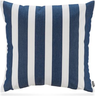 H.O.C.K. Kissen inkl. F&uuml;llung Outdoor Classic Streifen (50 x 50 cm, Navy-blau Sun)