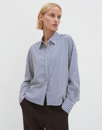 someday Langarmbluse Loose-Fit Bluse Zvenja - Regular Fit