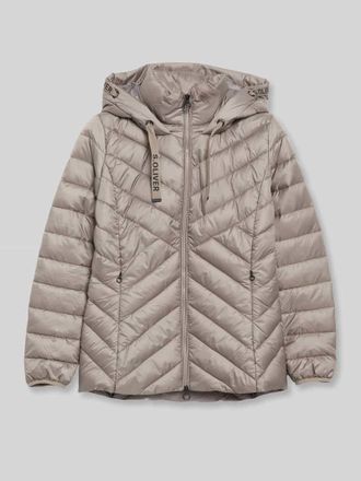 s.Oliver Red Label Slim Fit Steppjacke mit Zweiwege-Rei&szlig;verschluss