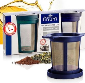 Finum Finum Goldton Dauerfilter 2-er Set, Sortiert