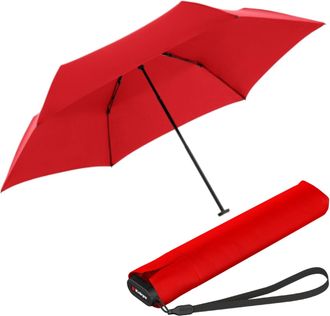 Knirps Taschenschirm US.050 Ultra Light Slim Manual Red