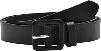 Generic Ceinture Femme - Ceinture Femme en Simili Cuir &Eacute;l&eacute;gante avec Bouton Carr&eacute; D&eacute;coratif pour Tenue Jean et V&ecirc;tements Mode Accessoire Polyvalent