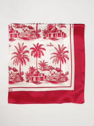 MC2 Saint Barth Quadratisches Seidentuch mit Animal-Print