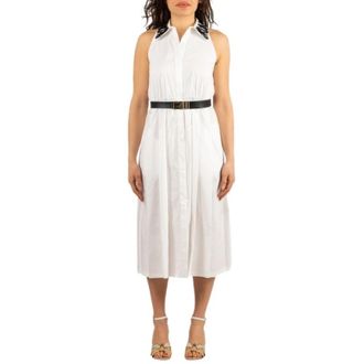 Max Mara Hemdblusenkleid - - Dresses - Damen - Wei&szlig; - XS