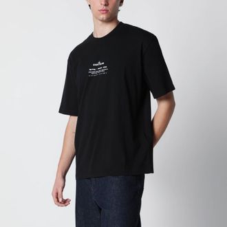 Stone Island Black T-shirt with regular fit