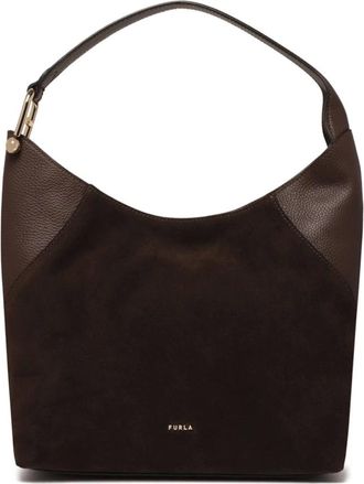 Furla Femme, Sacs, Brun, Taille: ONE Size Lara Shoulder Bag M