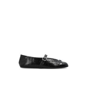 Coach Femme, Chaussures, Noir, Taille: 37 EU Ballerines Sculpt&eacute;es Crinkle
