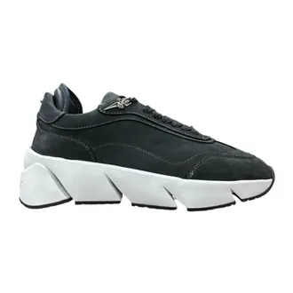 Cesare Paciotti Blaue Low Top Sneakers - - Shoes - Herren - Blau - 40 EU