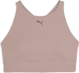 Puma Brassi&egrave;re &agrave; col haut SHAPELUXE Femme, V&ecirc;tements, Beige, XL