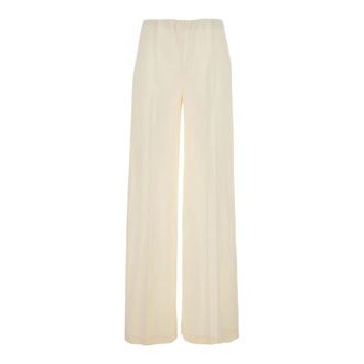 Jucca Wide Hosen - - Trousers - Damen - Beige - S