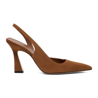 Stuart Weitzman Vinnie 85 DOrsay Slingback - - Shoes - Damen - Braun - 38 EU