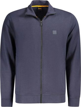 HUGO BOSS ZipUp Track Top - Homme - Sweatshirts et sweats &agrave; capuche - Bleu - Taille: 2XL