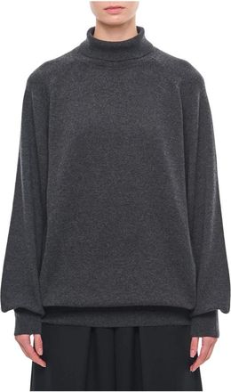 Khaite Femme, Pulls, Gris, Taille: 38 FR Pull &agrave; col roul&eacute;