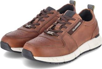 Salamander E31ASA601200-6100 Chaussures basses à lacets en cuir lisse pour homme Marron, marron, 44 EU