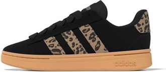 adidas Adidas Baskets Court Alpha pour Homme, Motif léopard Noir, 40 2/3 EU