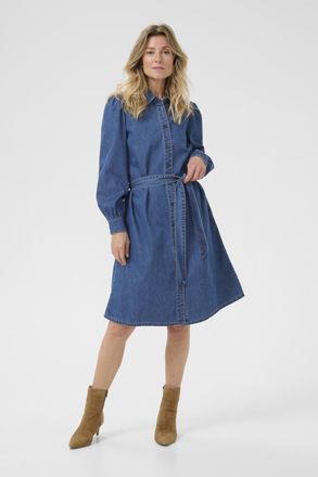 Cream Denimkleid CREstelle A-shape blue