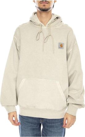 Carhartt Work in Progress Homme, Sweatshirts et sweats &agrave; capuche, Beige, Taille: L Hooded Vista Sweat