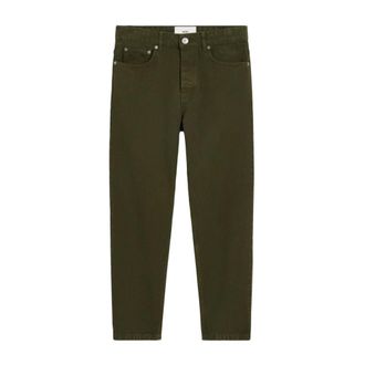 Ami Dunkelgr&uuml;ne Hose mit klassischem Stil - - Trousers - Herren - Gr&uuml;n - W33