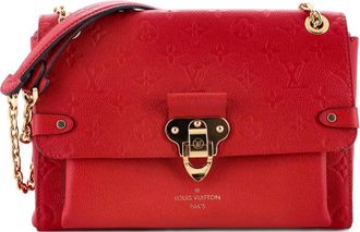 Louis Vuitton Vavin Handbag Monogram Empreinte Leather PM crossbody bag - Rouge