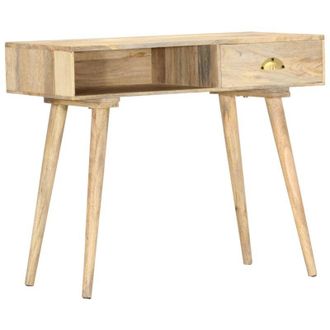 vidaXL Table console 90x45x75 cm bois de manguier massif Vidaxl