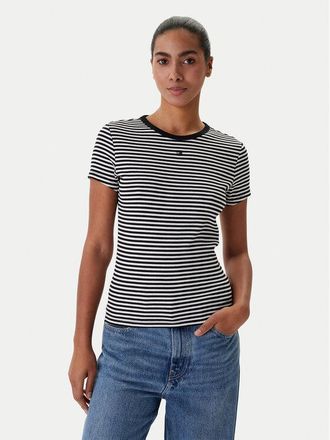 Tommy Jeans T-Shirt Essential DW0DW17383 Schwarz Slim Fit