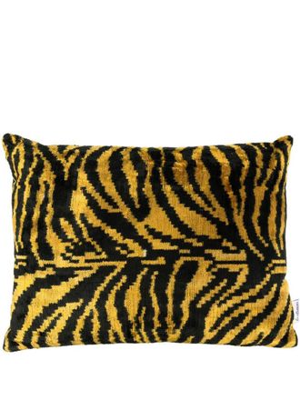 Les-Ottomans Silk Velvet Cushion One Side