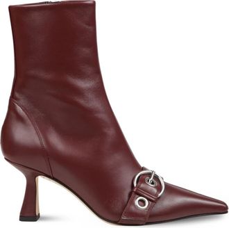 Aeyde Femme, Chaussures, Brun, Taille: 36 EU Halima Eyelet Pointed Bottes