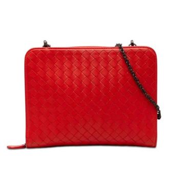 Bottega Veneta Pre-owned Vintage Schultertasche - - Pre-owned - Damen - Rot - ONE SIZE