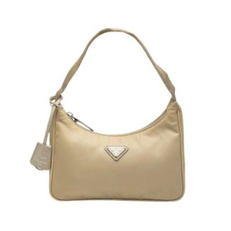 Prada Pre-owned Vintage Nylon Shoulder Bag - Femme - Pre-owned - Beige - Taille: ONE Size
