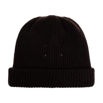 Maison Margiela Kaschmirm&uuml;tze - - Accessories - Herren - Braun - L