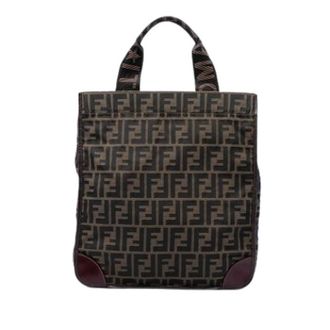 Fendi Pre-owned Canvas Tote Bag - - Pre-owned - Damen - Braun - ONE SIZE