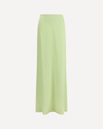 Kristina Ti Classic long silk Skirt Female 42