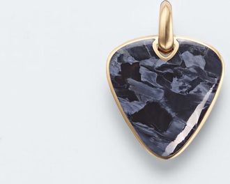 David Yurman Anh&auml;nger Streamline Pick aus 18kt Gelbgold mit Pietersit