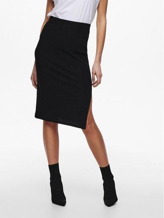 Only Bleistiftrock 15233600 Schwarz Slim Fit